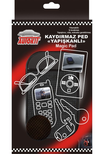 Kaydırmaz Ped Yapşkanlı ( Yıkanabilir)