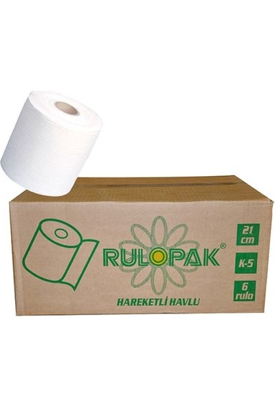 Rulopak K-5 21 cm Hareketli Havlu
