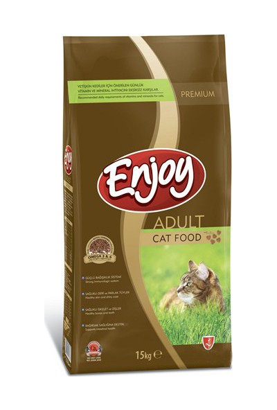 Enjoy Tavuklu Yetişkin Kedi Maması 15 Kg Enjoy Tavuklu Yetişkin Kedi Maması 15 Kg