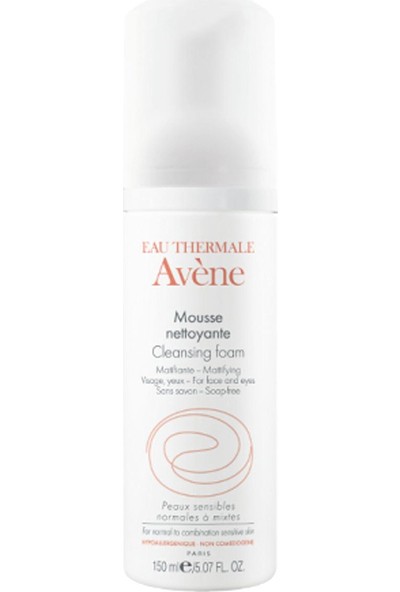 AVENE Mousse Nettoyante 150 ml - Temizleme köpüğü