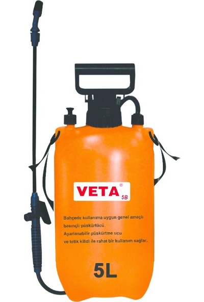Veta 5B 5 Lt Püskürtme Makinesi
