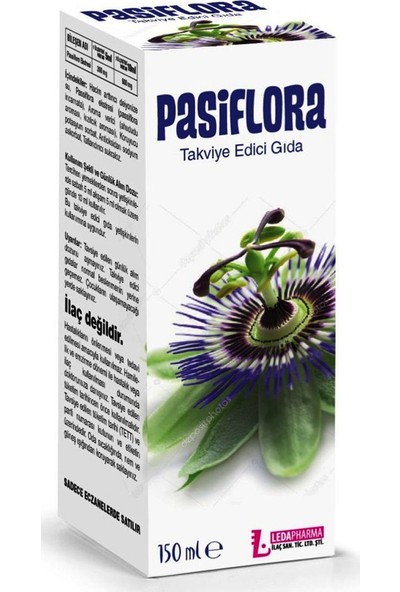Ledapharma Pasiflora Sıvı Takviye Edici Gıda Şurup 150ml
