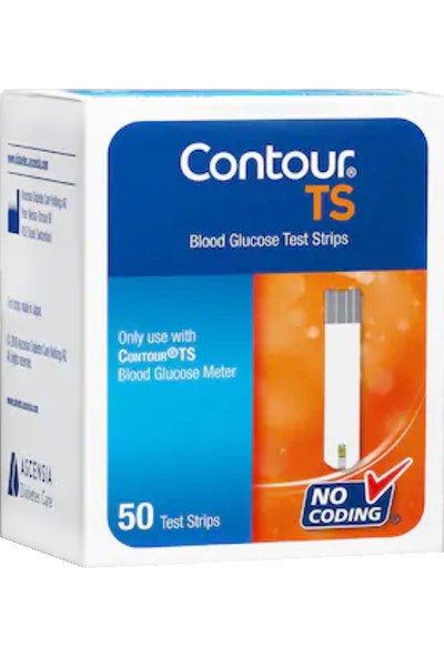 Bayer Contour Ts Kan Şekeri Ölçüm Stribi 50 Adet Bayer Contour Ts Kan Şekeri Ölçüm Stribi 50 Adet