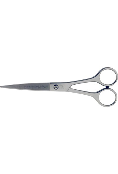 Shadow Line Metal Saplı Düz Berber Makası 6 Shadow Line Metal Saplı Düz Berber Makası 6
