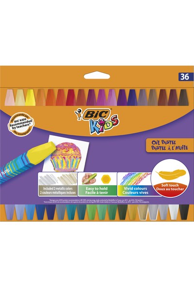 Bic Kids Yağlı Pastel Boya 36 Renk