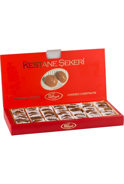 Kafkas Kestane Şekeri Sade Büyük 650 gr