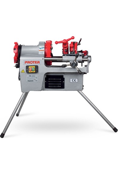 Proter Pr 2002 2’’ Tezgah Tip Pafta Makinası Proter Pr 2002 2’’ Tezgah Tip Pafta Makinası
