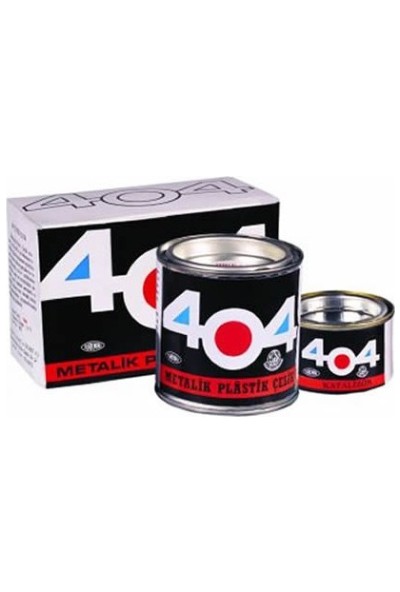 404 Metalize Plastik Çelik Yapıştırıcı 100gr