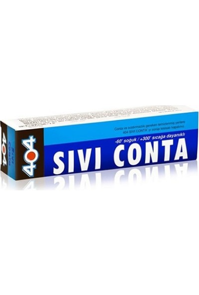 404 Sıvı Conta Beyaz 80gr 404 Sıvı Conta Beyaz 80gr
