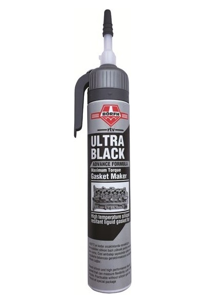 Börfh Siyah Sıvı Conta 200ml Börfh Siyah Sıvı Conta 200ml