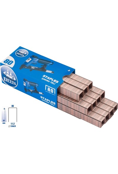 Delta 814 Zımba Teli (5000 Adet)