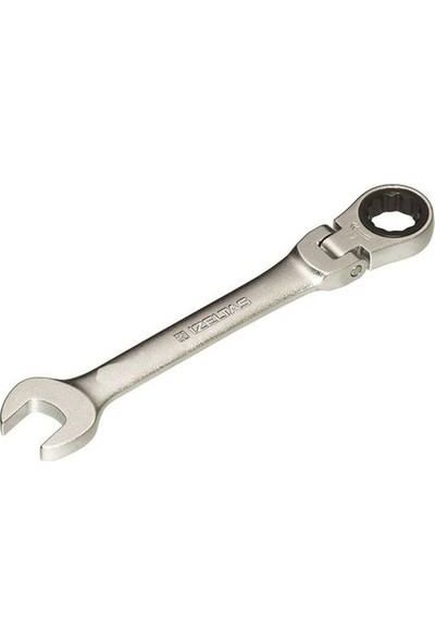 İzeltaş Mafsallı Cırcır Kombine Anahtar 17mm