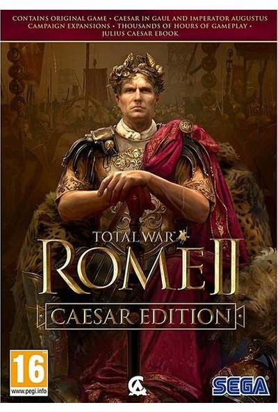 Pc Total War Rome Iı Ceasar Edıtıon