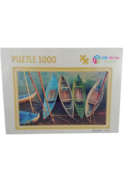 Puzzle Kayıklar 1000 Parça
