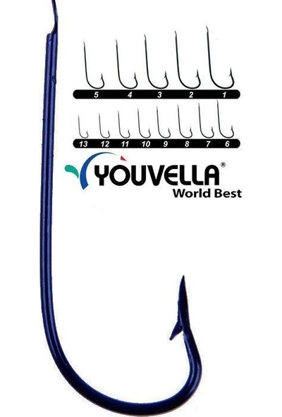 Youvella Mavi Kore Olta İğnesi Youvella Mavi Kore Olta İğnesi