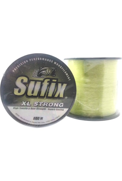 Sufix XL Strong Lemon Green Olta Misinası 600Mt Sufix XL Strong Lemon Green Olta Misinası 600Mt