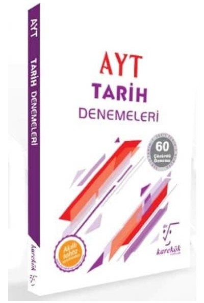 Karekök Yayınları AYT Tarih Denemeleri Kitabı