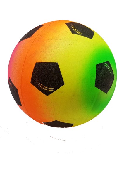 Canoyun Gökkuşağı Plastik Futbol Topu