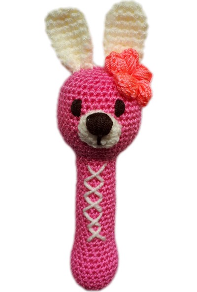 Damla Oyuncak Tavşan Çıngırak Diş Kaşıyıcı