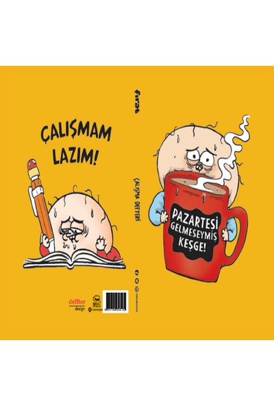 Deffter Pazartesi Not Defteri 14x20 Deffter Pazartesi Not Defteri 14x20