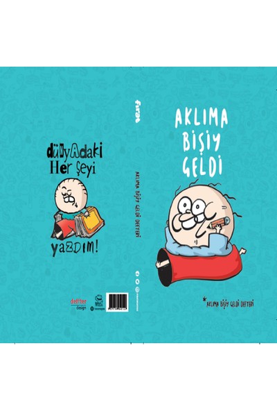 Deffter Aklıma Bişiy Geldi Not Defteri 14x20