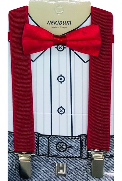 By Leyal For Kids Erkek Bebek Papyon Ve Askı Set