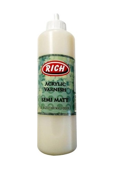 Rich Su Bazlı Vernik 500 Cc Yarımat