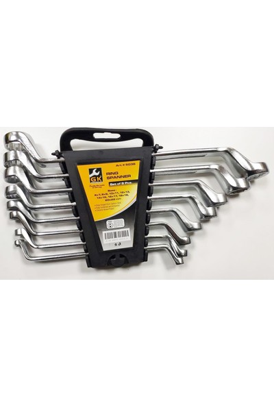 Gk Tools Yıldız Anahtar Takımı 8'li Yıldız 6x22 mm