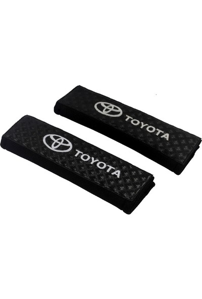 Fox Toyota Araca Özel Nakışlı Oto Emniyet Kemeri Konfor Kılıfı