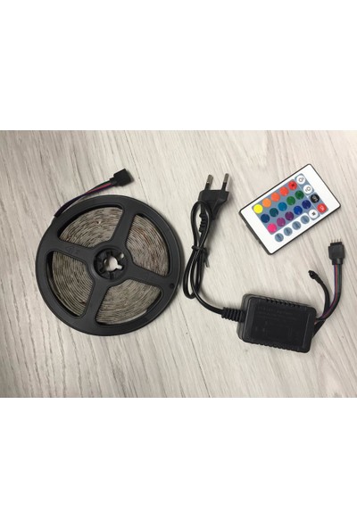 Sesay Rgb Şerit Led İç Dış Mekan Silikonlu Set 16 renk 5 mt Sesay Rgb Şerit Led İç Dış Mekan Silikonlu Set 16 renk 5 mt