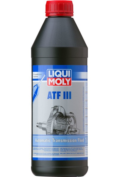 Liqui Moly ATF III Direksiyon Hidroliği 1043 1 lt Liqui Moly ATF III Direksiyon Hidroliği 1043 1 lt