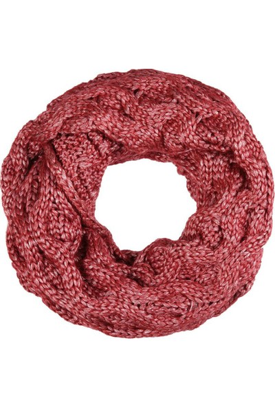 Nordbron 3142C032 Kırmızı Kadın Atkı/Bere/Eldiven