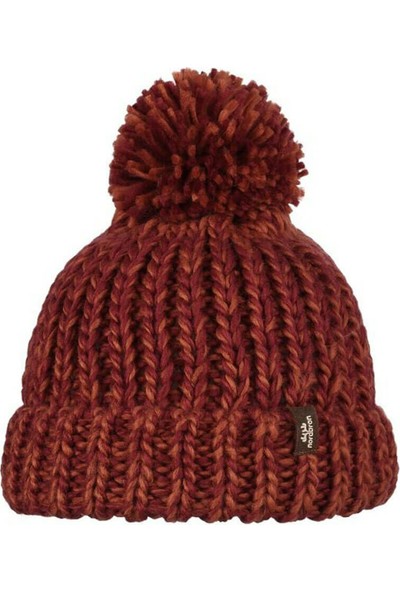 Nordbron 9010C032 Kırmızı Kadın Atkı/Bere/Eldiven