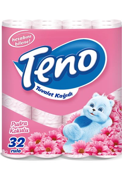 Teno Ultra Parfümlü Tuvalet Kağıdı 32'li Teno Ultra Parfümlü Tuvalet Kağıdı 32'li