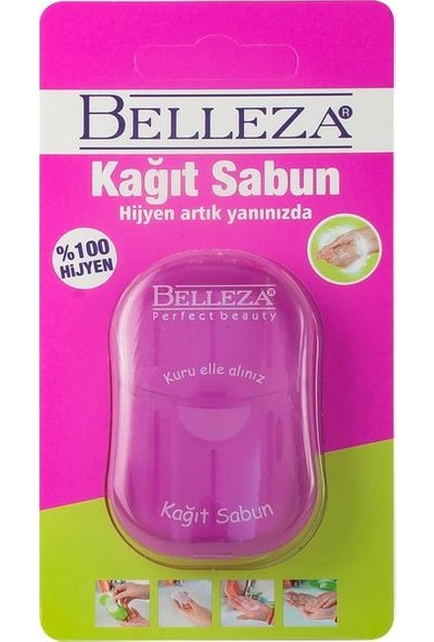 Belleza Silva Pratik Kağıt Sabun