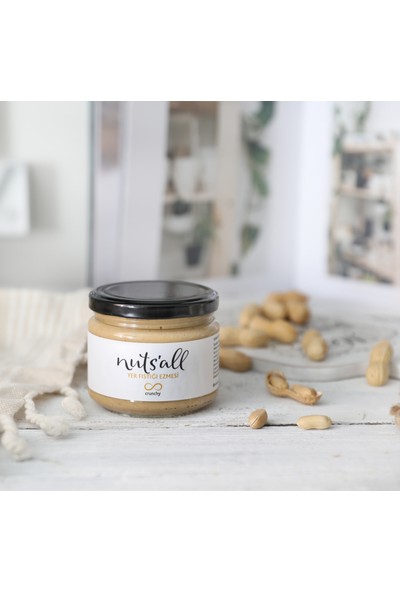 Nuts'All Crunchy Fıstık Ezmesi 280 gr