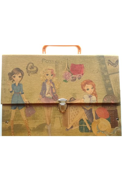 Dolina Vd-4189 Kraft Kilitli Kulplu Kutu Klasör