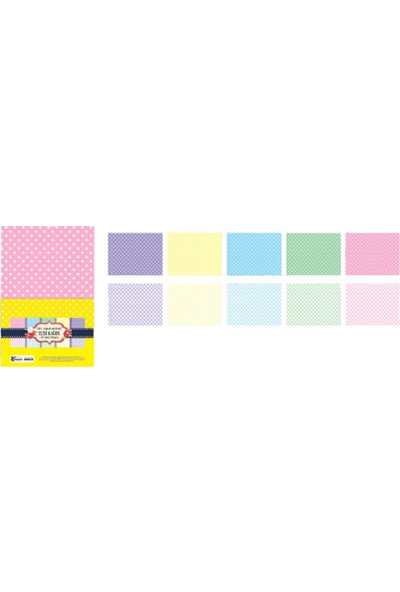 Keskin Çift Taraflı Elişi Kağıdı 10 Lu Noktalı 180705-99 Keskin Çift Taraflı Elişi Kağıdı 10 Lu Noktalı 180705-99