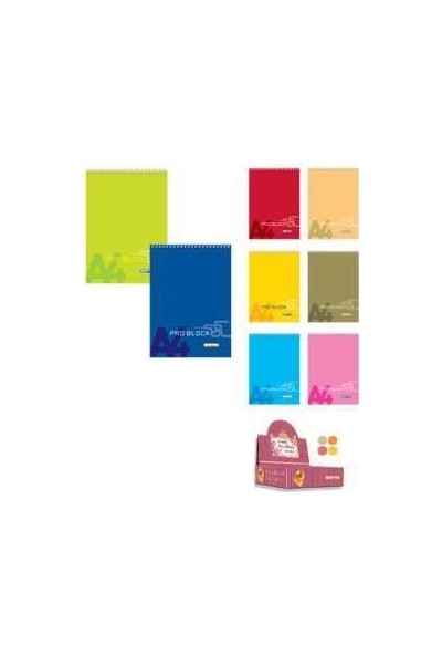 Klas Bloknot Plastik Spiralli A-5 Çizgili 72 Yaprak 6 Lı (1 Paket 6 Adet) Klas Bloknot Plastik Spiralli A-5 Çizgili 72 Yaprak 6 Lı (1 Paket 6 Adet)