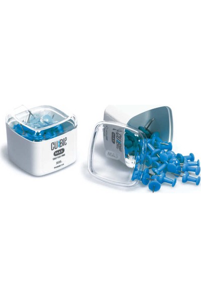 Mas 1262 Harita Çivisi Renkli Cubbie Mavi