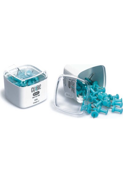 Mas 1262 Harita Çivisi Renkli Cubbie Turkuaz