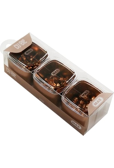 Mas 1336 Harita Çivisi 3 Lü Set Cubbie Premium Rose Gold Mas 1336 Harita Çivisi 3 Lü Set Cubbie Premium Rose Gold