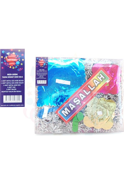 Nedi Sünnet Süsü Takımı No:6 10394