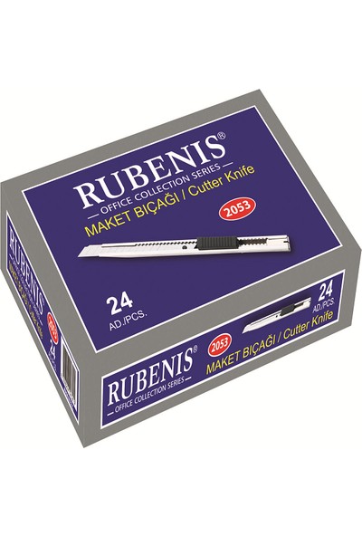 Rubenis 2053 Maket Bıçağı Cep Tip Sürgülü Kilitli Rubenis 2053 Maket Bıçağı Cep Tip Sürgülü Kilitli