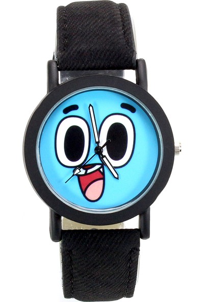 Modaroma Gumball Siyah Kordon Unisex Kol Saati
