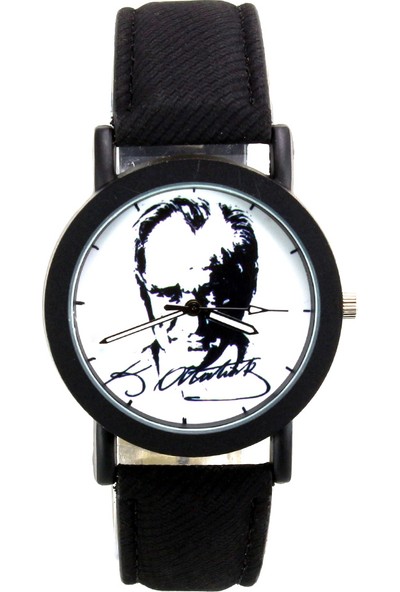 Modaroma Atatürk Beyaz Unisex Kol Saati