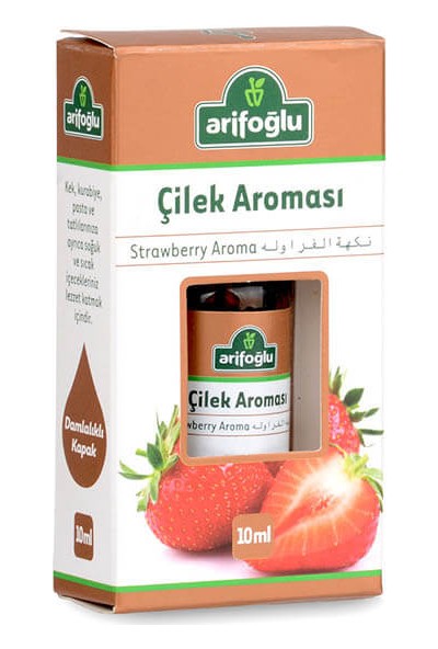 Arifoğlu Çilek Aroması 10ml Arifoğlu Çilek Aroması 10ml
