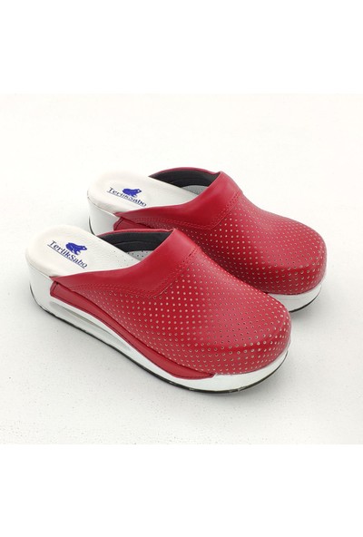 Terliksabo Kırmızı Air Max Sabo Terlik
