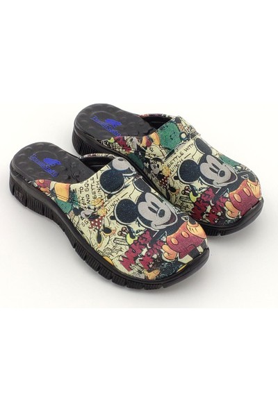Terliksabo Mickey Mouse Desenli Comfortflex Sabo Terlik