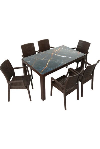 Mandella Elit 90X90 Elit Kollu Sandalye Camlı Masa Takımı Mandella Elit 90X90 Elit Kollu Sandalye Camlı Masa Takımı